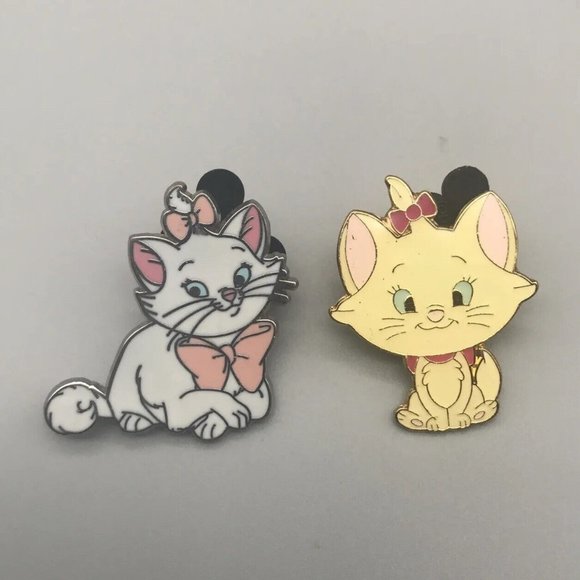 Disney | Other | Disney Trading Pin Marie Aristocats Lot Of 2 Wdw Park ...